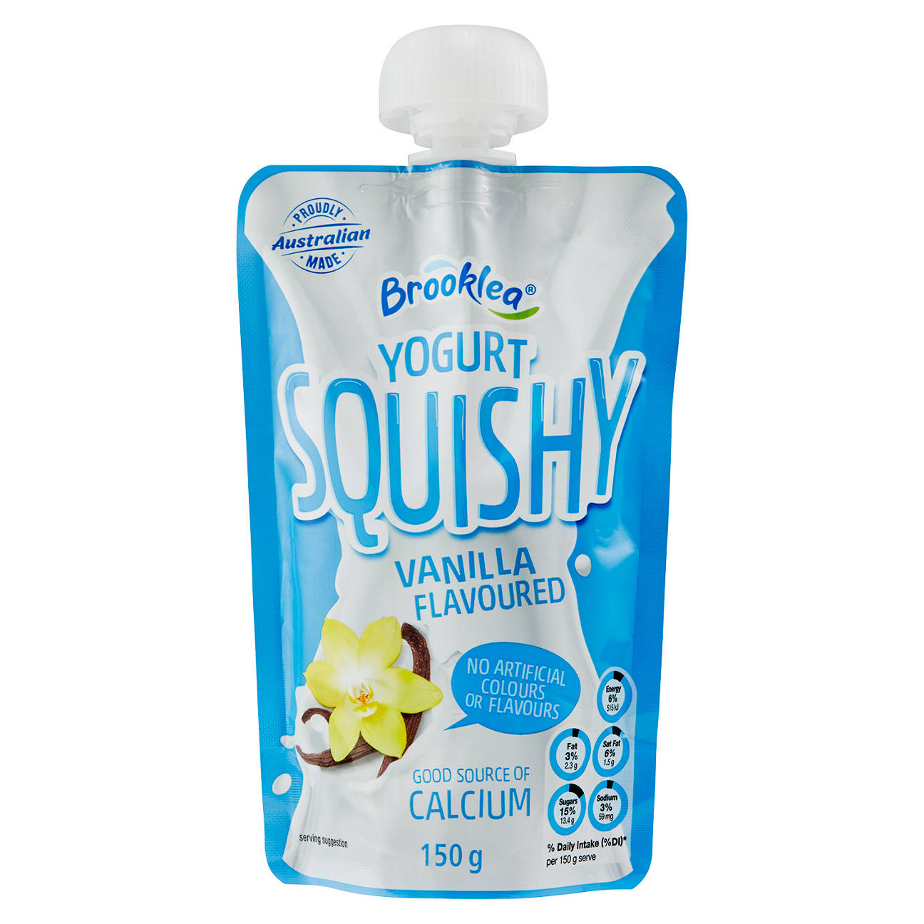 Vanilla Yogurt Squishy Pouch 150g